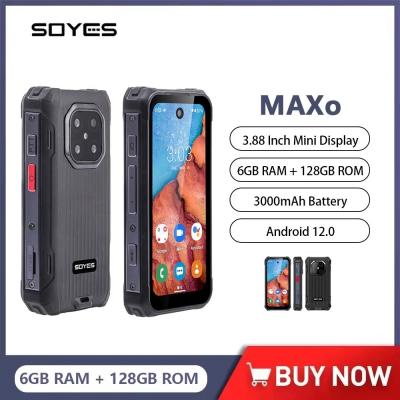 China MAXo Rugged Mini Smartphone 3.88 Inch Android 12 6GB RAM 128GB Storage IP68 Waterproof for sale