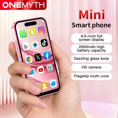 China M17 Pro Mini Smartphone 4G Dual SIM 4.0 Inch HD Full Screen 2000mAh 2GB RAM 16GB ROM Android 12 for sale