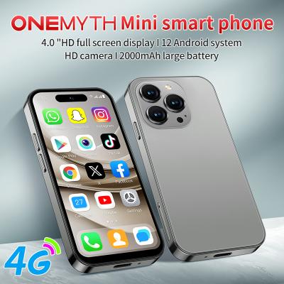 China Android 12 4G Dual SIM Mini Smartphone 4.0 Inch HD Full Screen 2GB RAM 16GB ROM 2000mAh for sale