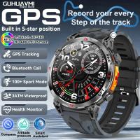 China GUHUAVMI BT Call Pro GPS AMOLED Smartwatch 650mAh 3ATM Waterproof Fitness Tracker for sale