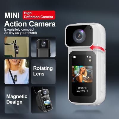 China 2.7K 1080P HD Mini Camera with WiFi, 350mAh Battery and Magnetic Mount for Action Recording for sale