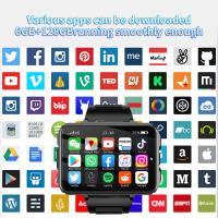 China VP999 Smart Watch 2.4 Inch AMOLED Screen 8 Core CPU 4GB 64GB Memory 500W Dual Camera 4G Smartwatch for sale