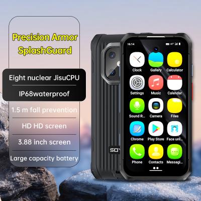 China IPS Android12 6+128GB 3000mAh MAXO Rugged Smartphone IP68 Mini Waterproof 3.88 '' for sale