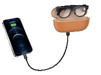 China M02 AI Smart Glasses 8MP Camera Video Recording Bluetooth Call Translation Sunglasses 290mAh for sale