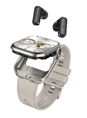 China T99 TWS Smart Watch Wireless Earbuds BT5.0 Bluetooth Call IP67 Waterproof 300mAh for sale