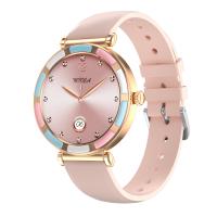 China Women Smart Watch Sport Fitness BT Call Heart Rate Monitor 1.27 inch IP67 Waterproof 290mAh for sale