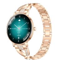 China 1.32 Inch AMOLED Smart Watch with BLE5.3 200mAh Battery Speaker and Motor for sale