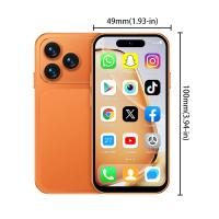 China ONEMYTH Orange A18 Pro 4.0 Inch Android 12 4G Smartphone 2000mAh Dual SIM Face Recognition for sale