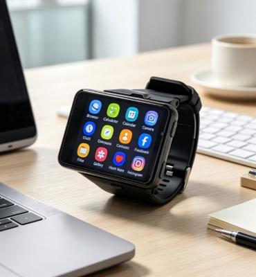 China 4G smartwatch S999 plus big full touch screen  dual camera 64GB or 128GB for sale