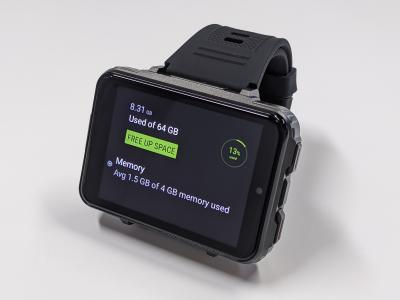 China Smart Watch 2.4 Inch AMOLED Screen 480x680 GPS 4G SIM Android 10.7 4GB 64GB 1500mAh for sale