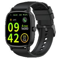 China Healthy Smart Watch Featuring BT 5.2 300mAh Rubber Wristband for Comfortable Fit P122 for sale