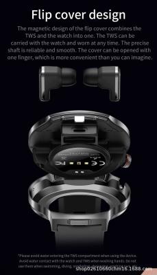 China 2 in 1 Smart Watch with Wireless Earbuds 1.85 Inch IPS Screen Bluetooth 5.0 Built in G Sensor for sale