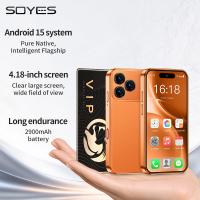 China XS19MAX mini 4G smartphone octa-core dual SIM Android 15 Bluetooth 5.0 WiFi Type-C 4.18 inches 2900mAh for sale