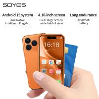 China XS19MAX mini 4G smartphone octa-core dual SIM Android 15 Bluetooth 5.0 WiFi Type-C 4.18 inches 2900mAh for sale