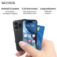 China XS19MAX mini 4G smartphone octa-core dual SIM Android 15 Bluetooth 5.0 WiFi Type-C 4.18 inches 2900mAh for sale