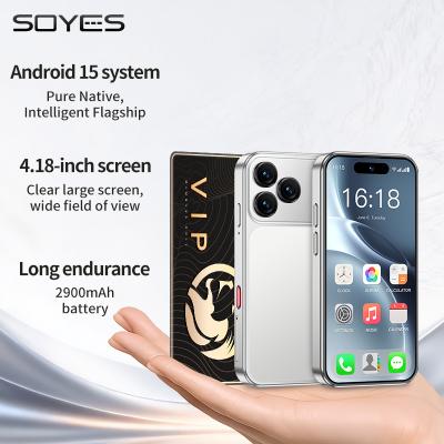 China XS19MAX mini 4G smartphone octa-core dual SIM Android 15 Bluetooth 5.0 WiFi Type-C 4.18 inches 2900mAh for sale