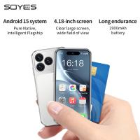 China XS19MAX mini 4G smartphone octa-core dual SIM Android 15 Bluetooth 5.0 WiFi Type-C 4.18 inches 2900mAh for sale