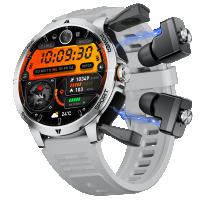 China 2 In 1 Smart Watch Featuring Explosion Proof Scratch Resistant Glass and Physical Button for Operation and Protection for sale