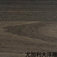 China Matt Woodgrain Vinyl Film Membrane Laminate Grey Brown for sale