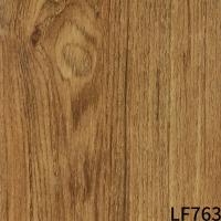 China Woodgrain Plastic Veneer Sheets PVC Laminate For Wall for sale