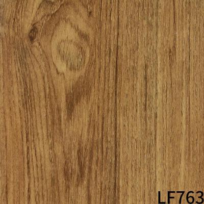 China Woodgrain Plastic Veneer Sheets PVC Laminate For Wall for sale
