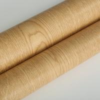 China Self-Adhesive PVC Wallpaper Wood Grain Waterproof 1.22x10M for sale