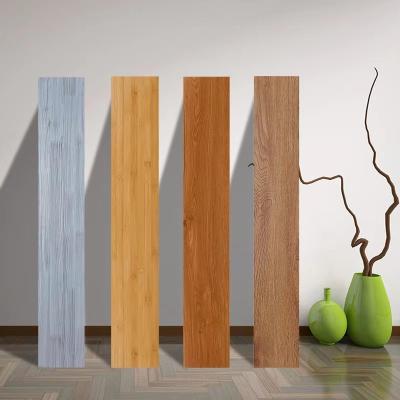 China 1.5mm Thick Wood Design PVC Vinyl Flooring with Click Installation for Home Office for sale