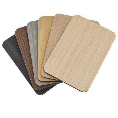 China Modern Waterproof PVC Wall Panel 1220*2440*5mm Soundproof Woodgrain Vinyl Film for Interior Decoration for sale