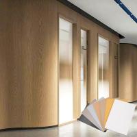 China Waterproof PVC Wall Panel with Wood Grain Design 1220*2440*5mm and 3 Years Warranty for Indoor Decoration for sale