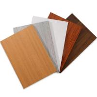China Modern Design Waterproof Wood Veneer Wall Panel 1220*2440mm PVC Carbon Crystal Board for Decorative Applications for sale
