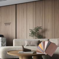China Soundproof 3D Wall Panel with Modern Design and 1220mm*2440mm*5mm PVC Wall Panel for Office and Studio Decoration for sale