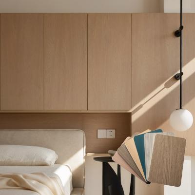 China Modern Interior Decoration Integrated Wall Panel WPC Carbon Crystal and Metal Wood Veneer Board for Household Commercial Use for sale