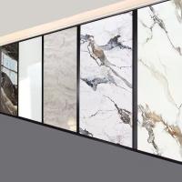 China Factory Supply 1220*2400 Modern PVC Wall Panel Carbon Crystal Modern Marble-patterned Carbon Fiber Wall Panel for Villas Hotels for sale