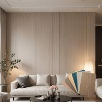 China Eco-Friendly PVC Crystal Carbon Wall Panel Bamboo Wood Composite Fiber PVC Charcoal  Design Suitable Wall Panel for Villas for sale