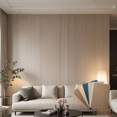 China Eco-Friendly PVC Crystal Carbon Wall Panel Bamboo Wood Composite Fiber PVC Charcoal  Design Suitable Wall Panel for Villas for sale