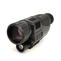 China Optical Glass 5x40 Night Vision Monocular With Rangefinder RoHS CE for sale
