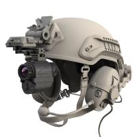 China OEM Handheld Helmet Head Mounted Thermal Monocular Wearable for sale