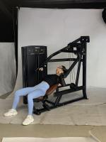 China Commercial 3-Function Press Machine with 80.25kg Weight Stack and 7 Adjustable Positions for Chest, Shoulder & Bodybuilding for sale