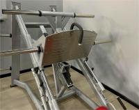 China 45-Degree Plate Loaded Linear Leg Press with 3 Back Pad Adjustments and Easy Carriage Release for Commercial Gyms for sale