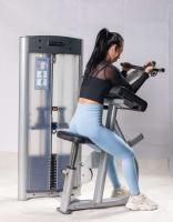 China Professional Pin Loaded Biceps Curl Machine - 200 lb Capacity, 48
