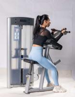 China Professional Pin Loaded Biceps Curl Machine - 200 lb Capacity, 48