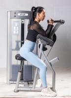 China Professional Pin Loaded Biceps Curl Machine - 200 lb Capacity, 48