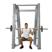 China FR24 Commercial Smith Machine - 2000lb Capacity Multi-Functional Gym Equipment with 2