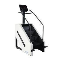 China Commercial Stainless Steel Electric Stairmill Climber - 220V Powered StepMaster for Gym Use for sale