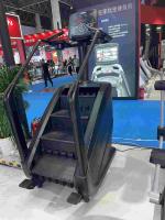 China Commercial Stainless Steel Electric Stairmill Climber - 220V Powered StepMaster for Gym Use for sale