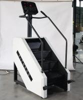 China Commercial Stainless Steel Electric Stairmill Climber - 220V Powered StepMaster for Gym Use for sale