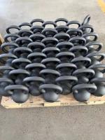 China Professional Cast Iron Gym Kettlebell - 5-50 lb Weight Range with 1.4 Inch Handle for Strength Training for sale