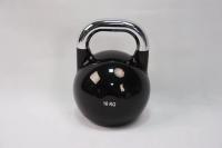 China Professional Cast Iron Gym Kettlebell - 5-50 lb Weight Range with 1.4 Inch Handle for Strength Training for sale