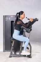 China AX05 Commercial Biceps Triceps Machine 80.25kg Weight Stack 1240x1090x1350mm Dual Function Fitness Equipment for sale