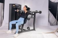 China AX Series Commercial Shoulder Press Machine with 80.25kg Weight Stack and 1530×1400×1360mm Dimensions for Gyms for sale